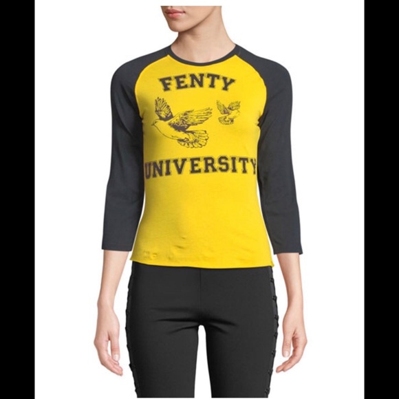 Puma | Tops | Puma Fenty By Rihanna Graphic Logo Tee | Poshmark